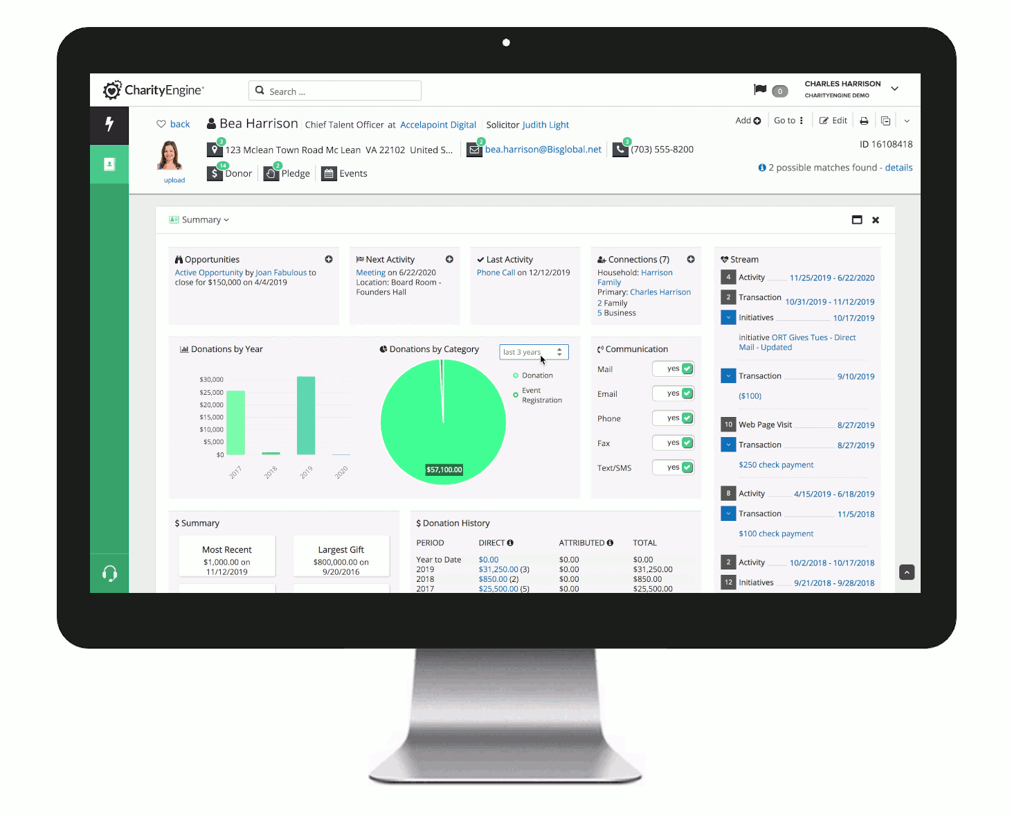 CRM and Fundraising Software for Nonprofits| Charity Engine