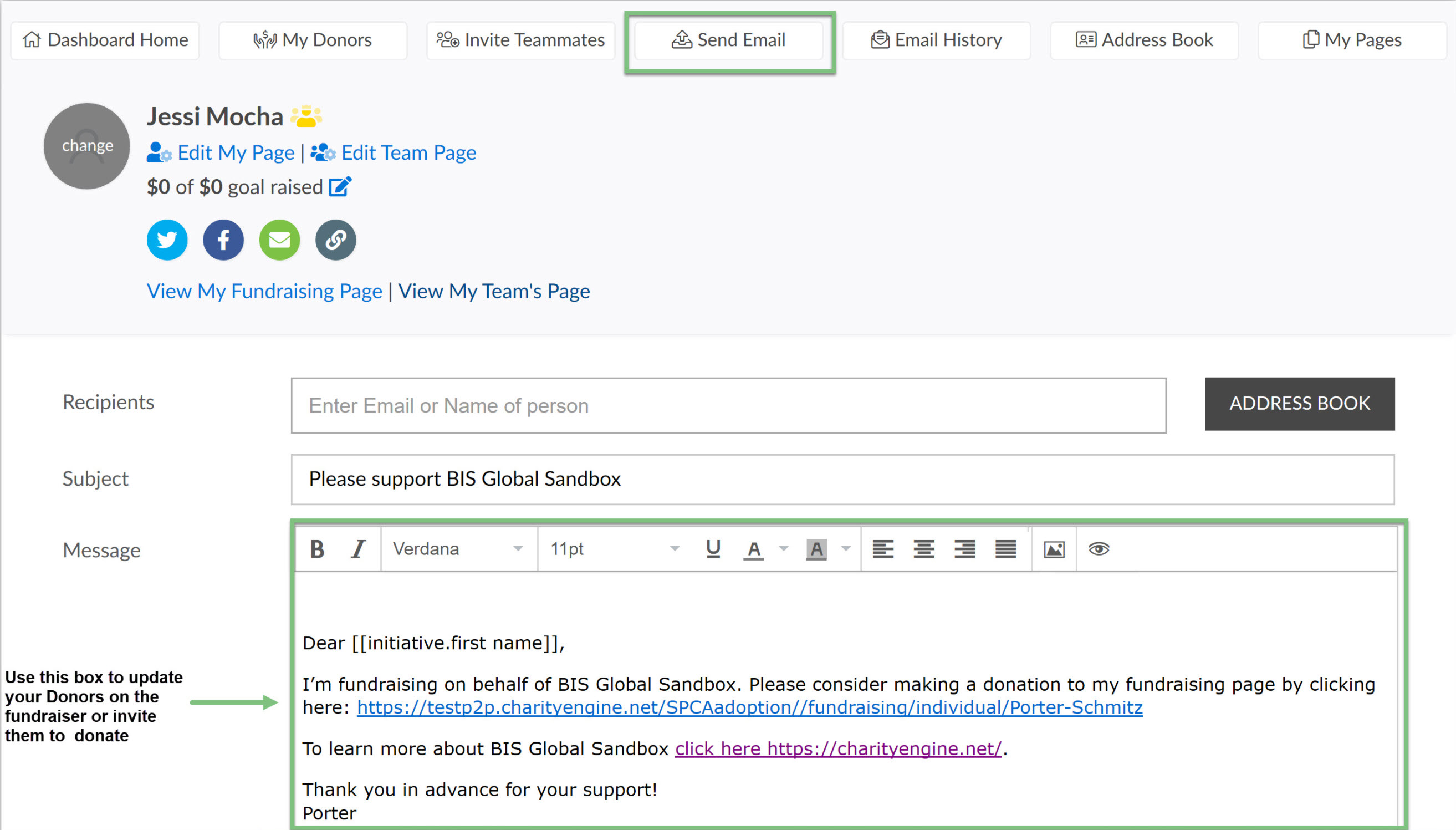 CharityEngine Help Center